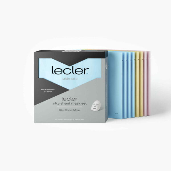 Lecler lakštinės veido kaukės ir Timeless serumai - lecler